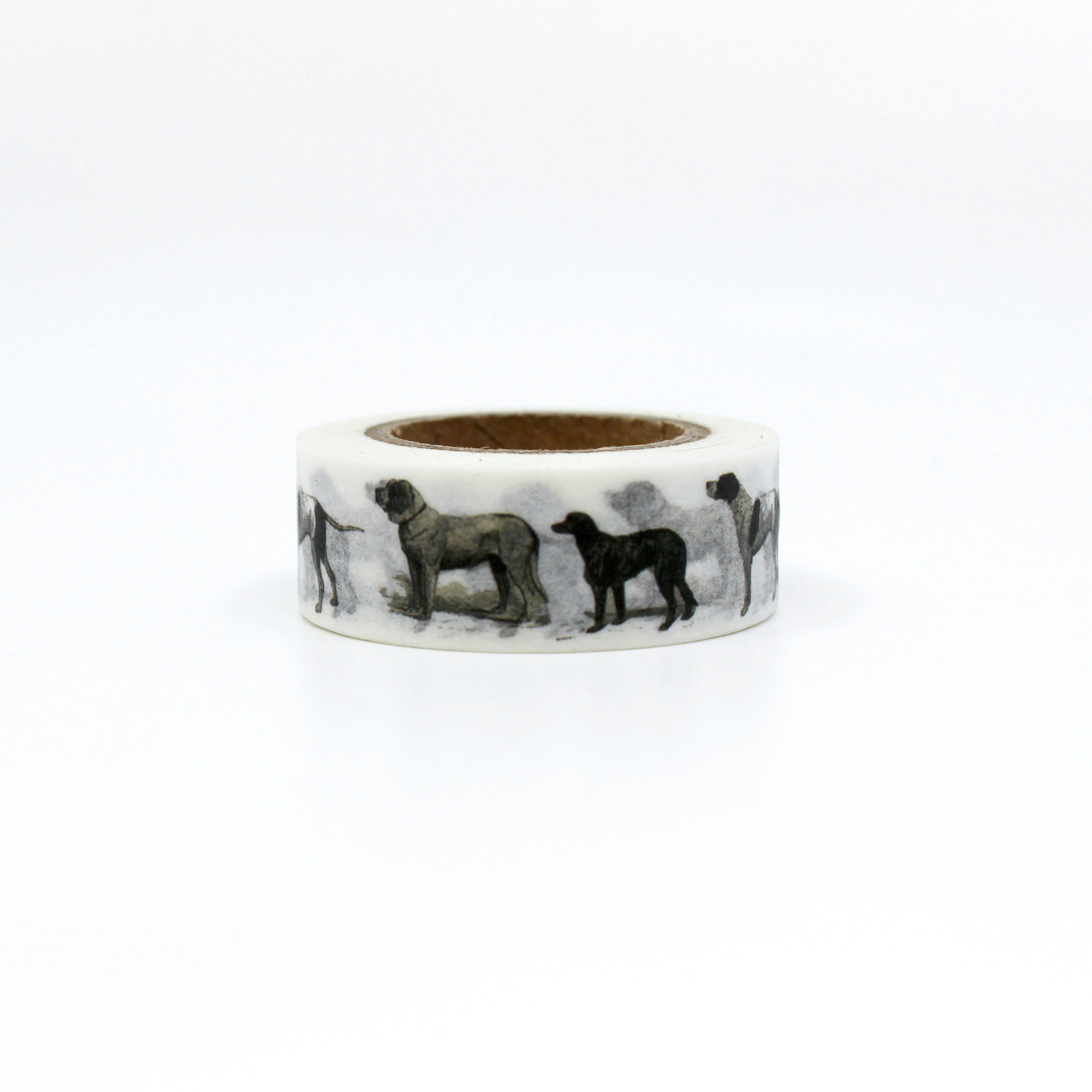 Retro Black and White Dog Print Washi Tape Vintage Dog Tape - Etsy