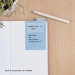 Tabbed Sticky Notes, Important Notes Sticky Pad, Today Checklist ...
