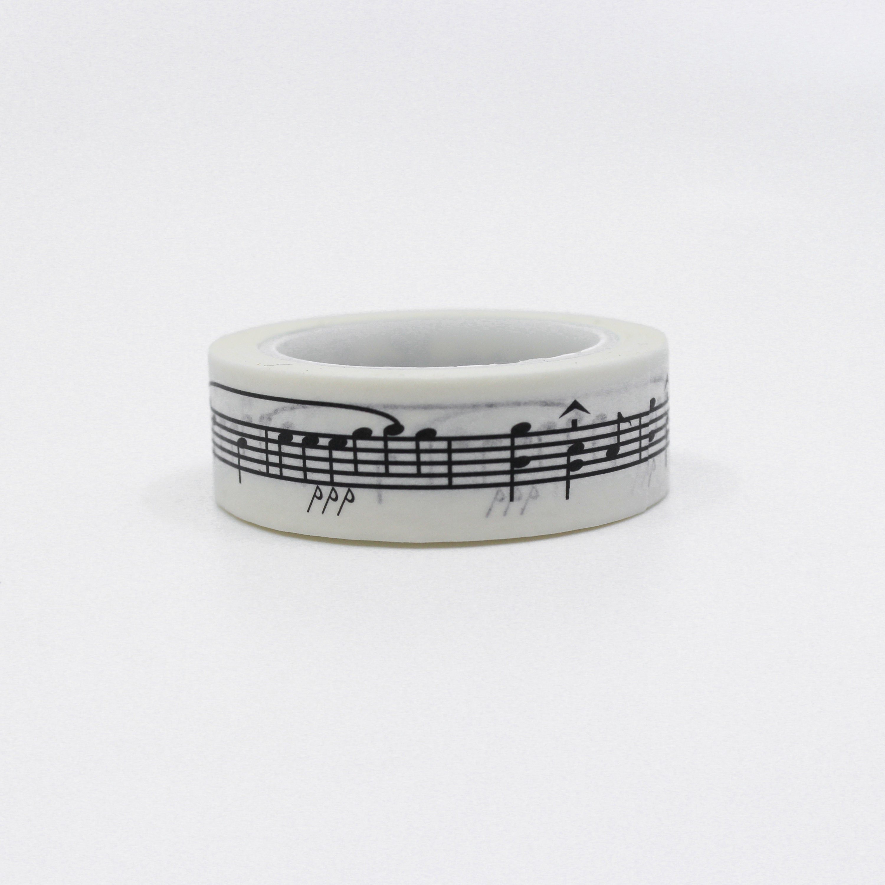 Black & White Music Note Washi Tape Musician Notes Washi - Etsy