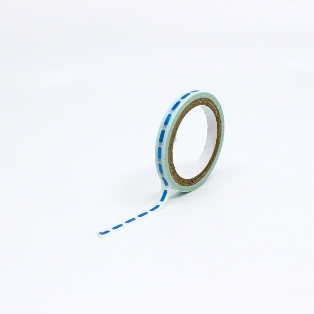 Thin Blue Foil Border Washi Tape Washi Tape, Little Boy Washi Tape ...