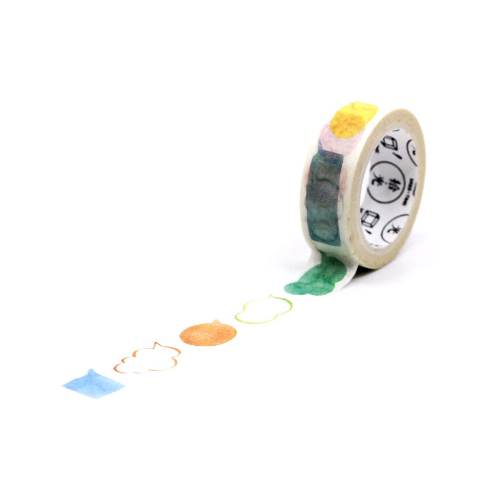 Elegant Callout Boxes Pattern Washi Tape, Call Out Box Statement ...