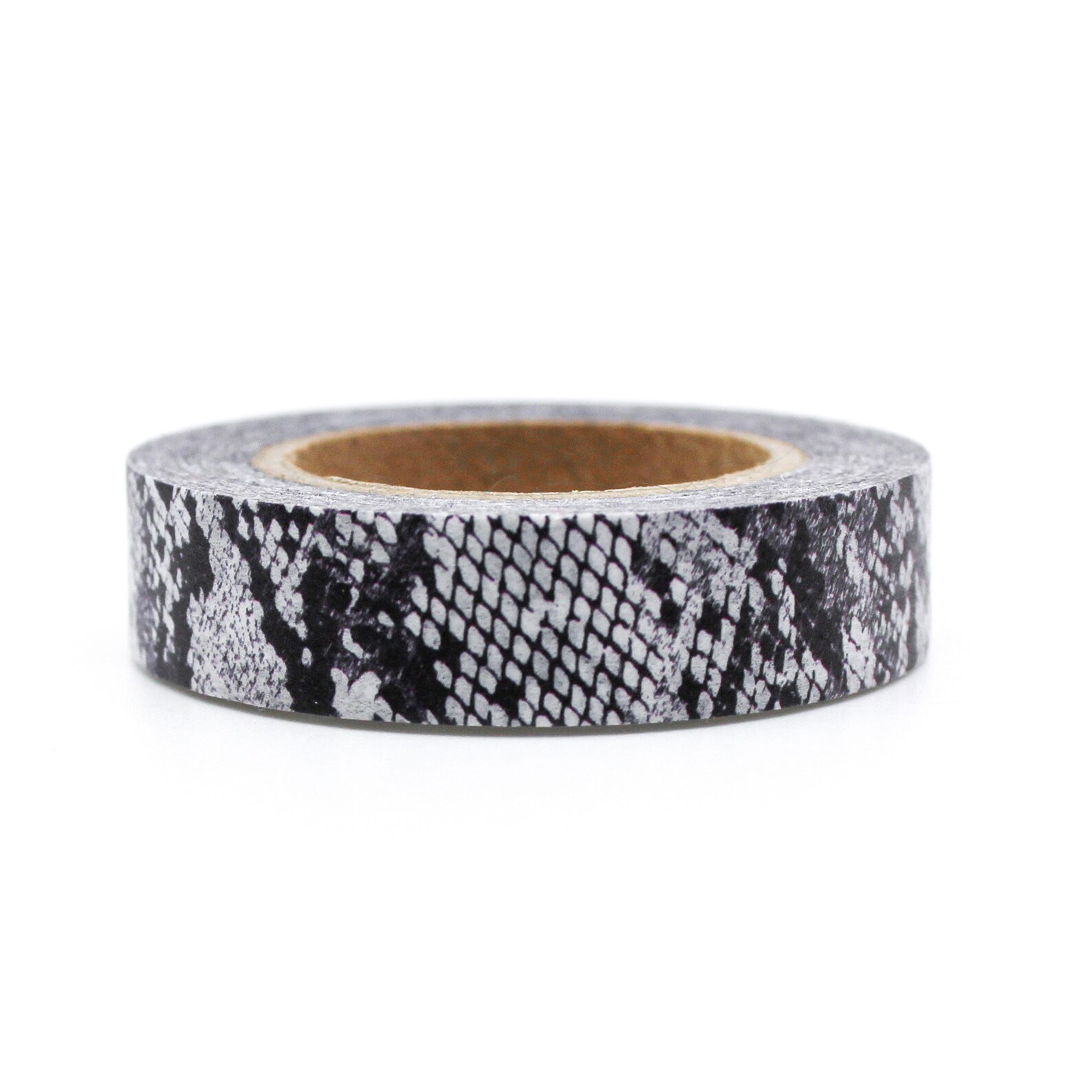 Snake's Skin Washi Tape, Black Snake Skin Pattern Paper Tape, Animal ...