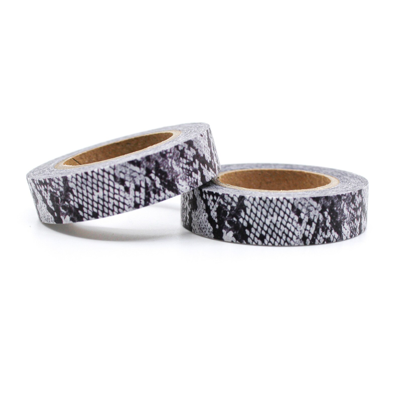 Snake's Skin Washi Tape, Black Snake Skin Pattern Paper Tape, Animal ...