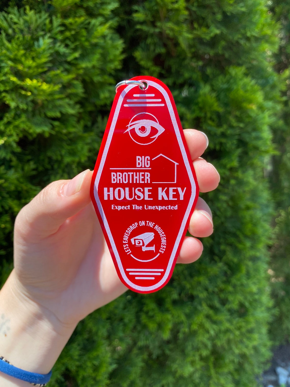 Big Brother The TV Show House Keychain | Etsy