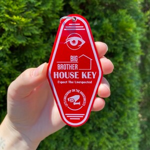 Big Brother the TV Show House Keychain - Etsy