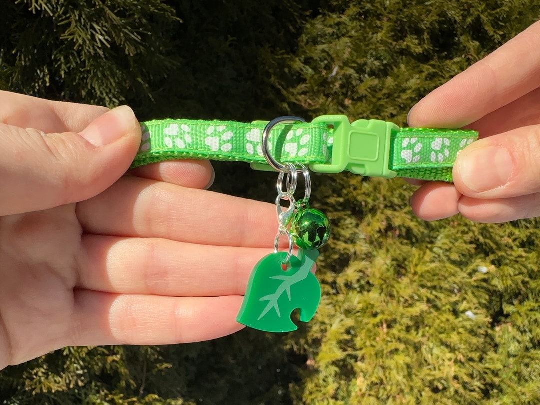 Animal Crossing Leaf Personalized Cat & Dog Tag - Etsy