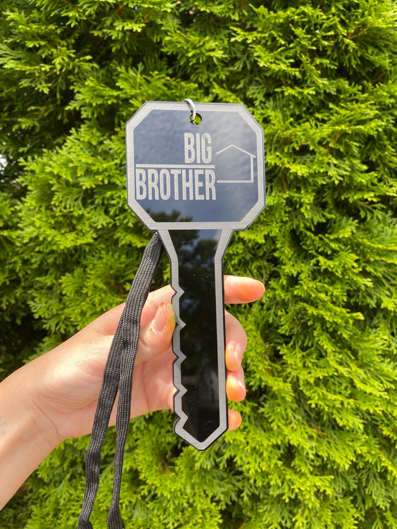 Personalized XL Big Brother Keys 3 COLORS | Etsy