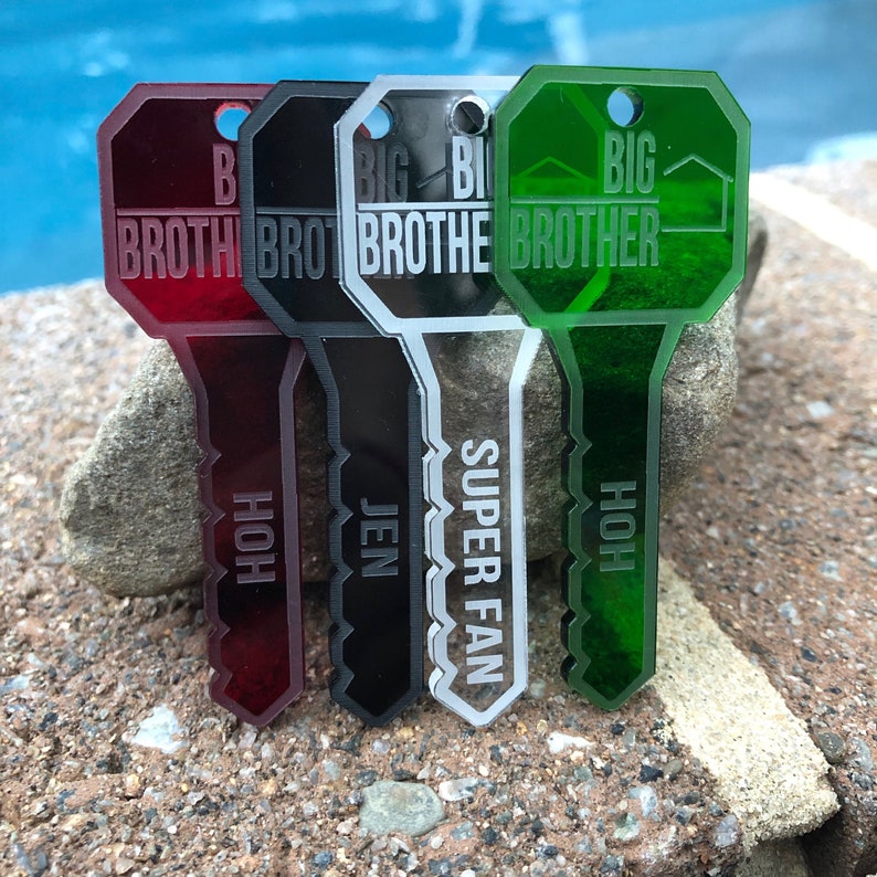 Personalized Big Brother Keys SMALL - Etsy Canada