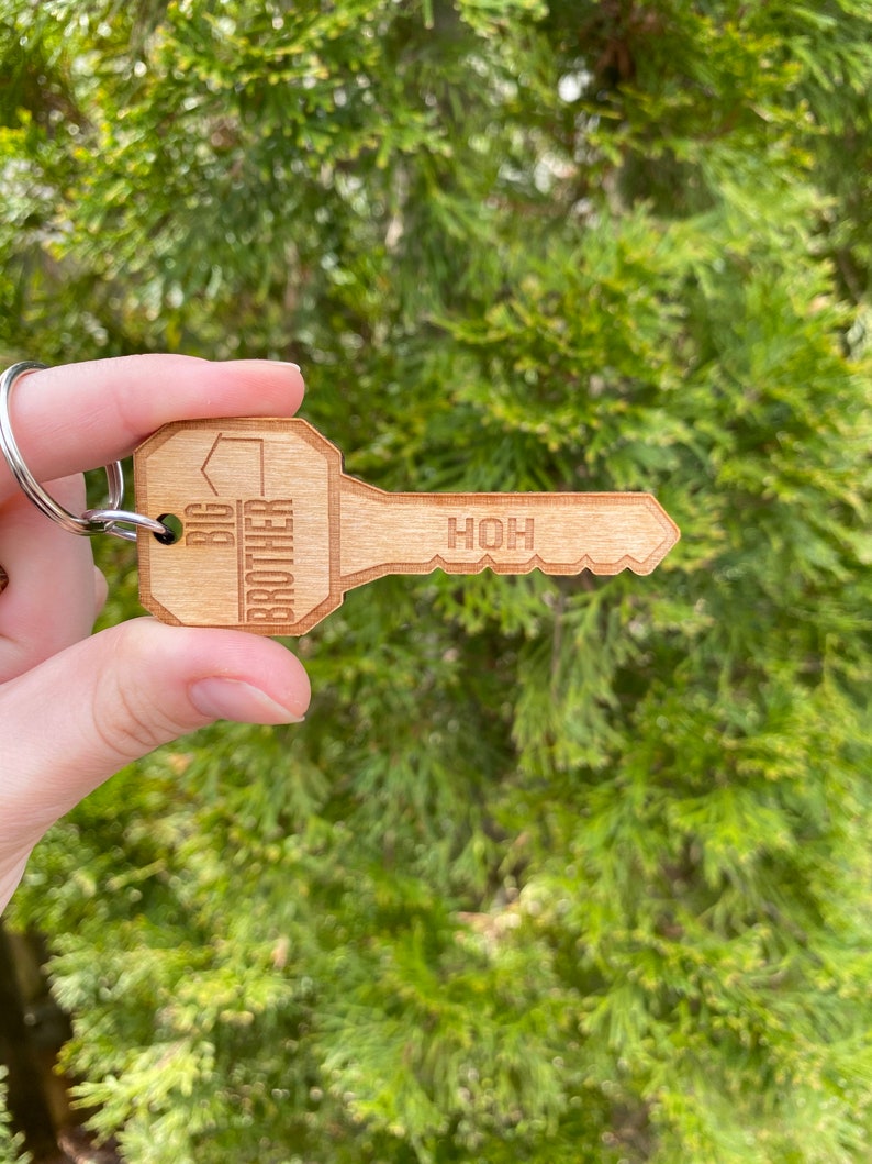 Big Brother Wooden Keys | Etsy