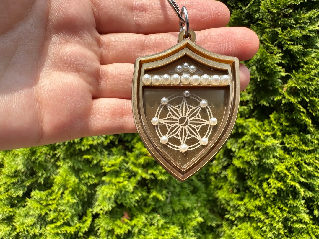 The Traitors Shield Replica Keychain DISCOUNTED - Etsy