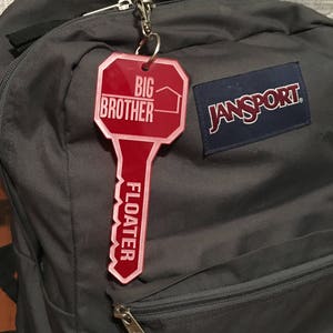 Personalized All Star Red Big Brother Keys - Etsy