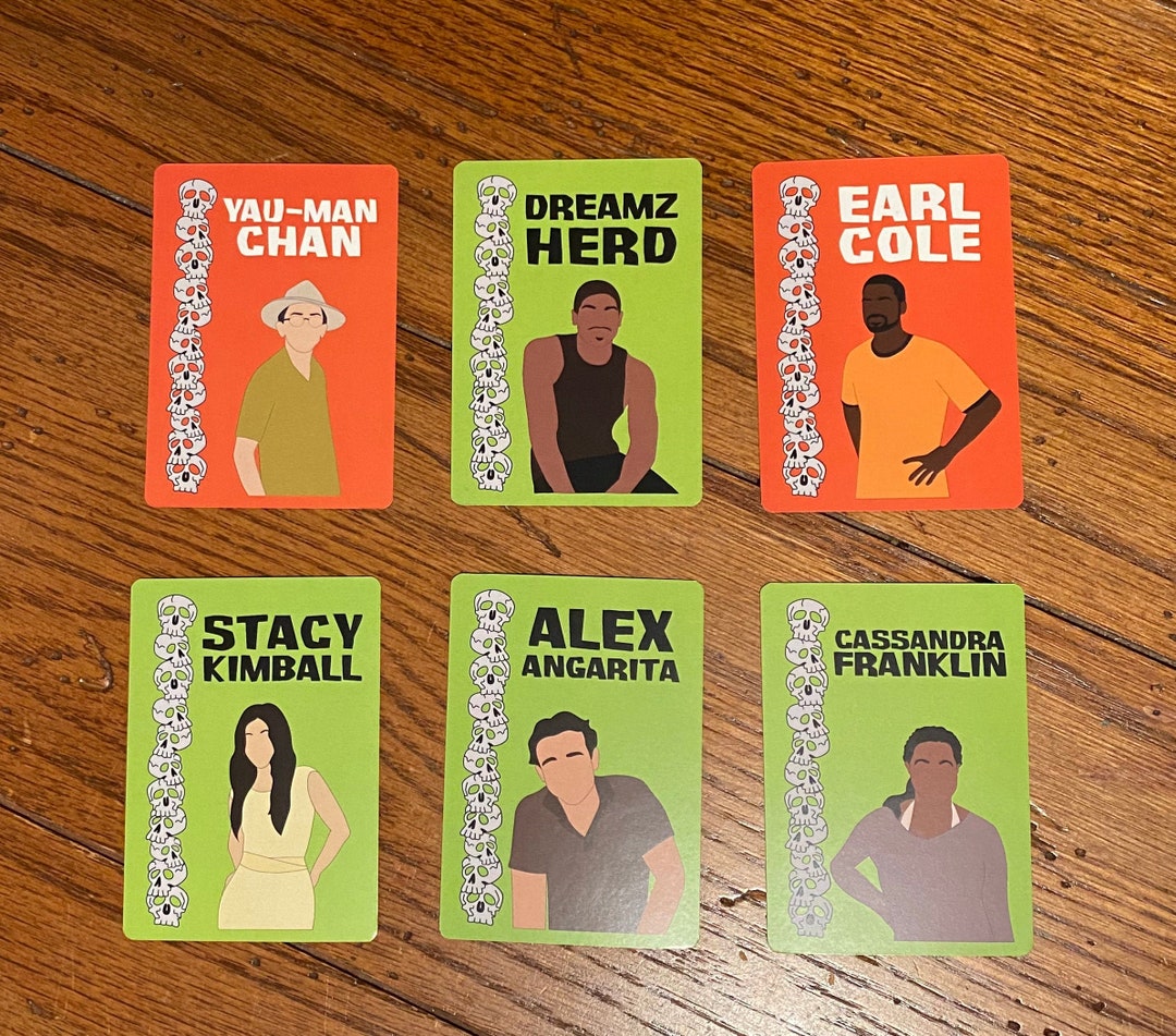 Survivor Trading Cards Fiji Season 14 - Etsy UK