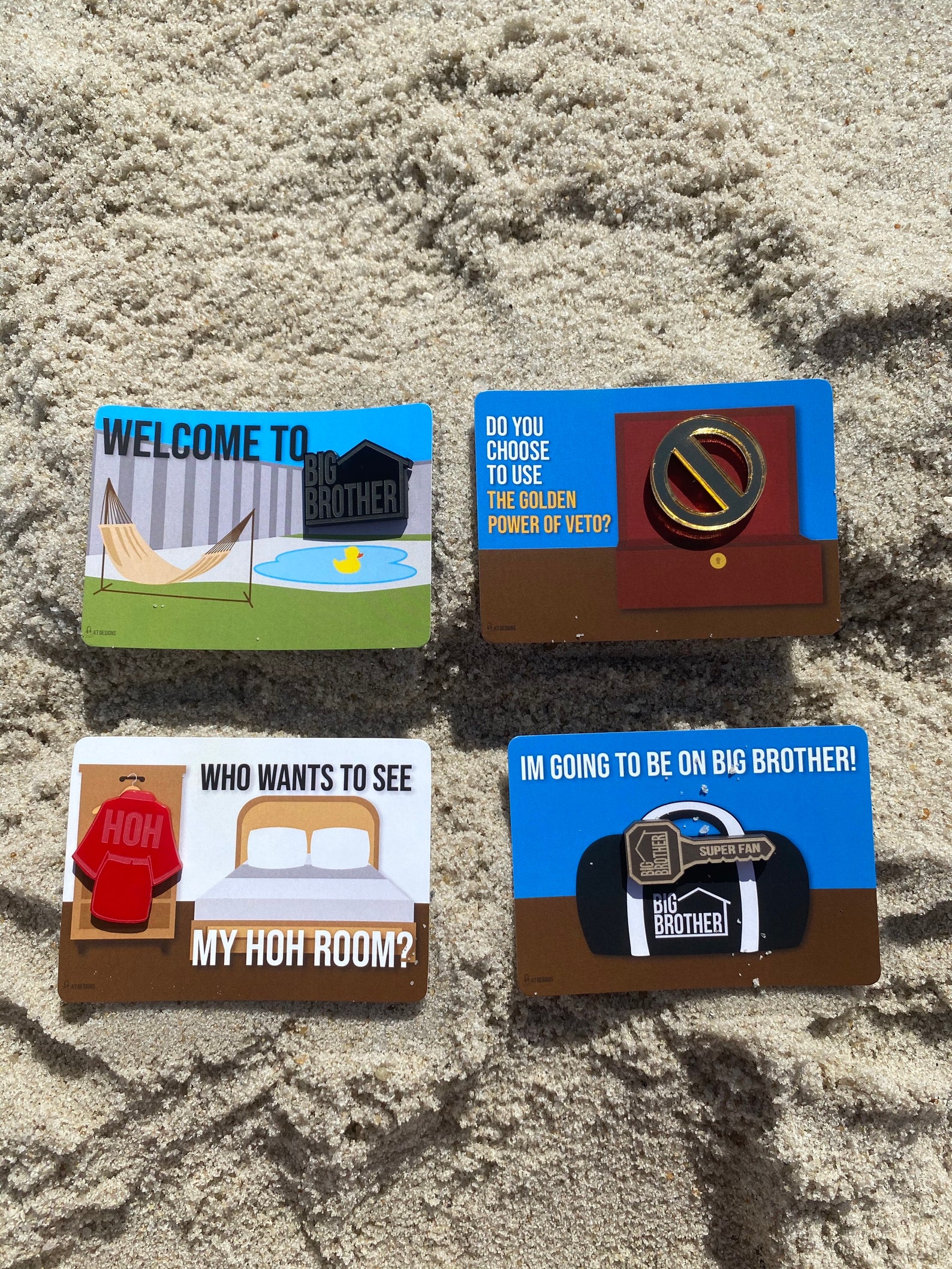 Big Brother Acrylic Pin Set | Etsy