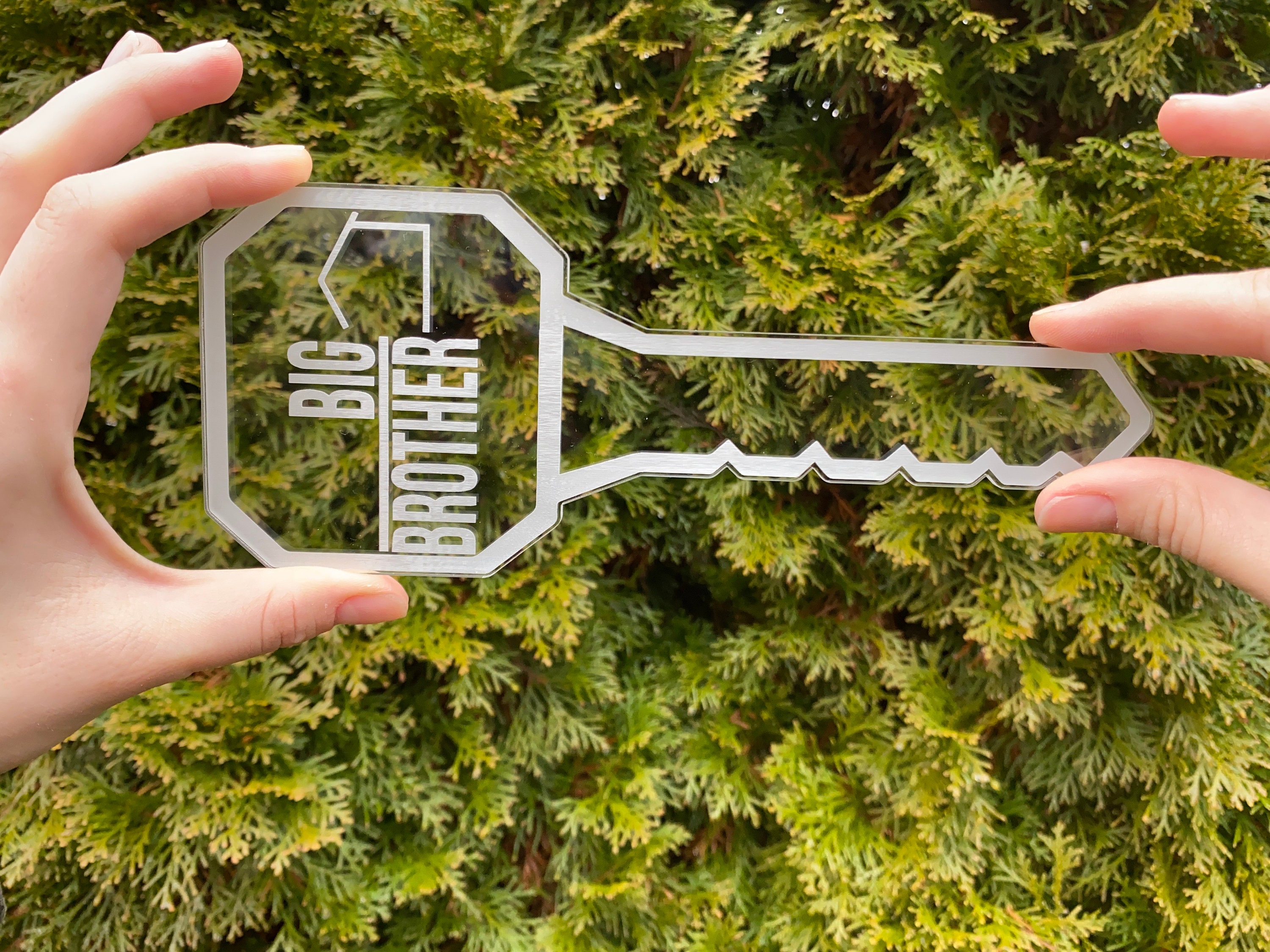 Personalized XL Big Brother Keys 3 COLORS - Etsy