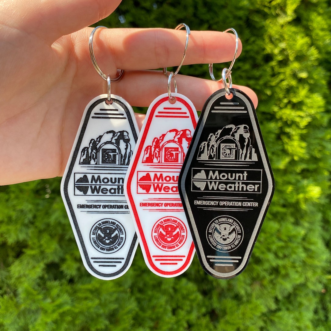 The 100 Mount Weather Keychain - Etsy