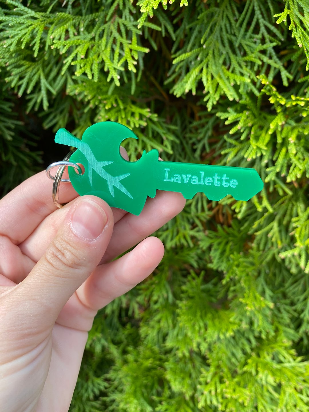 Animal Crossing - Key to Your Town - Personalized Engraved Keychain - Etsy