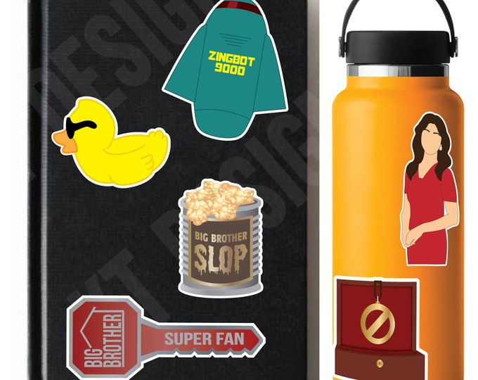 Big Brother Sticker Set Series 1 6 Stickers - Etsy