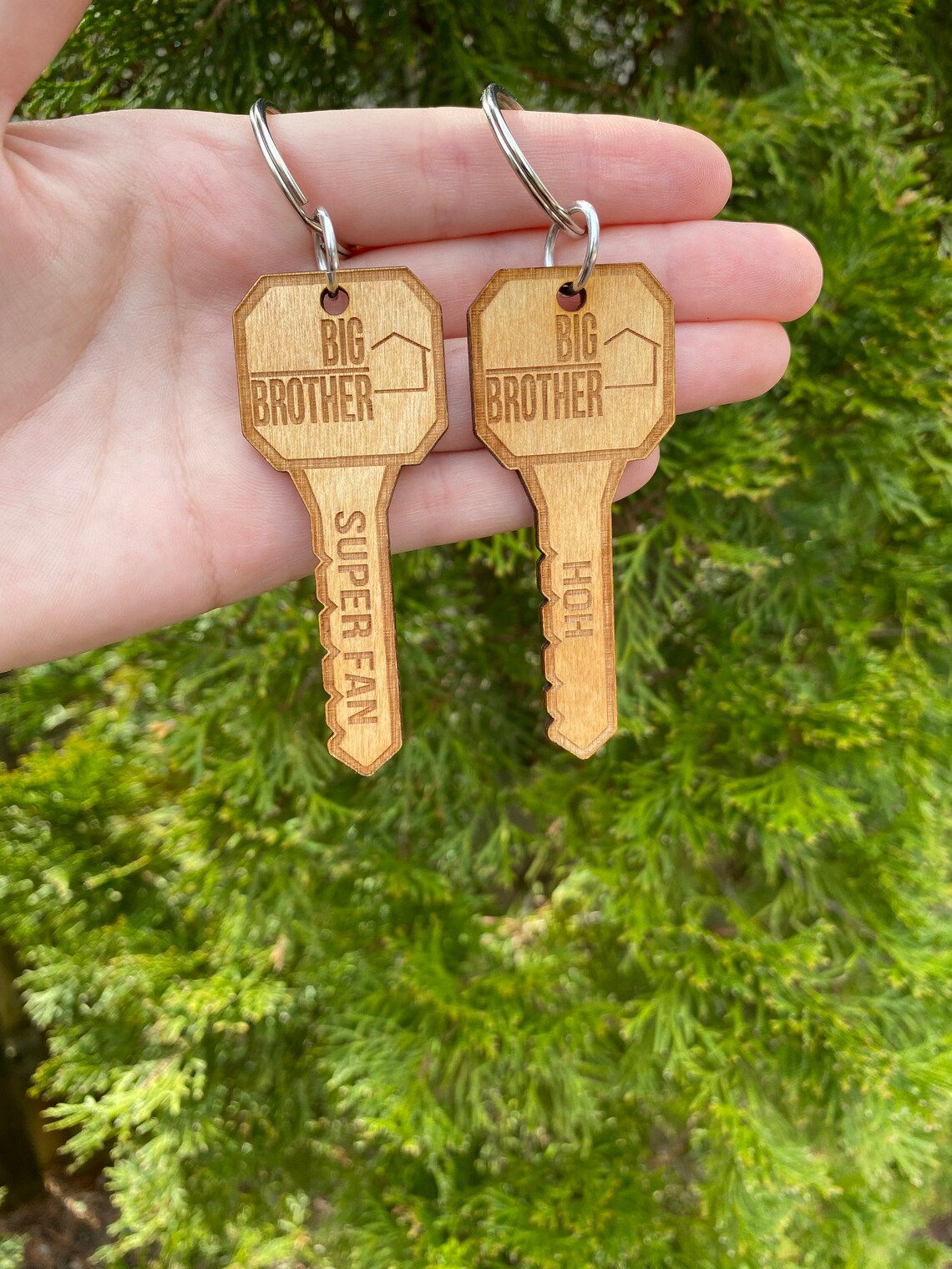 Big Brother Wooden Keys | Etsy