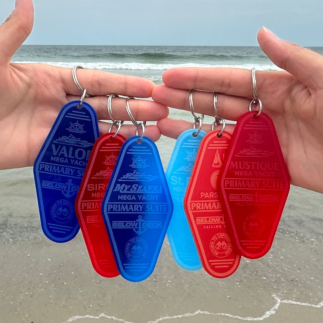 Below Deck Primary Suite Mega Yacht Keychain - Etsy