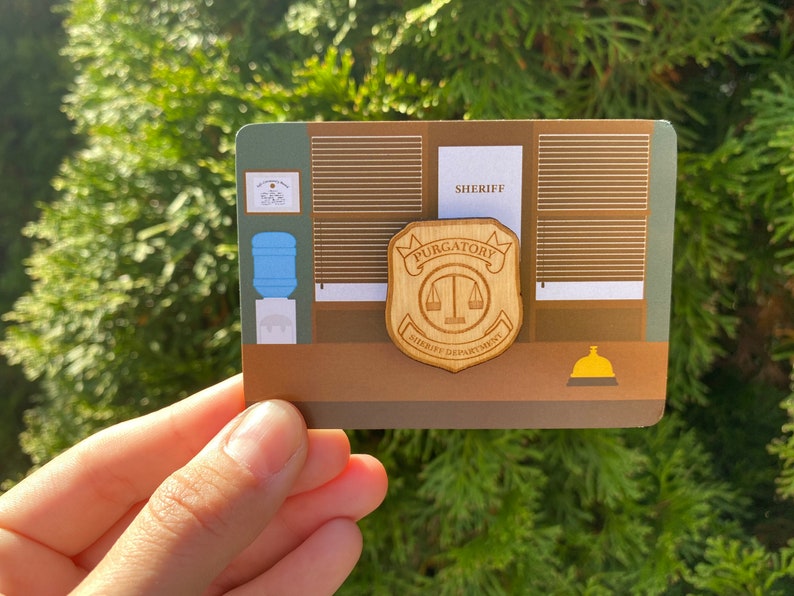 Wynonna Earp Wooden Pin Set | Etsy