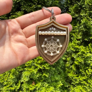 The Traitors Shield Replica Keychain DISCOUNTED - Etsy
