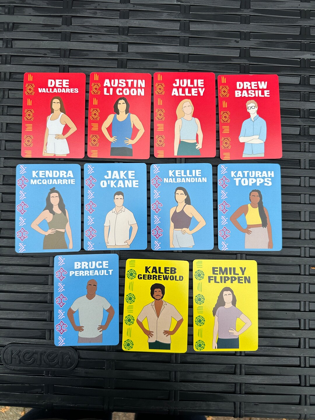 Survivor Trading Cards: Season 45 - Etsy