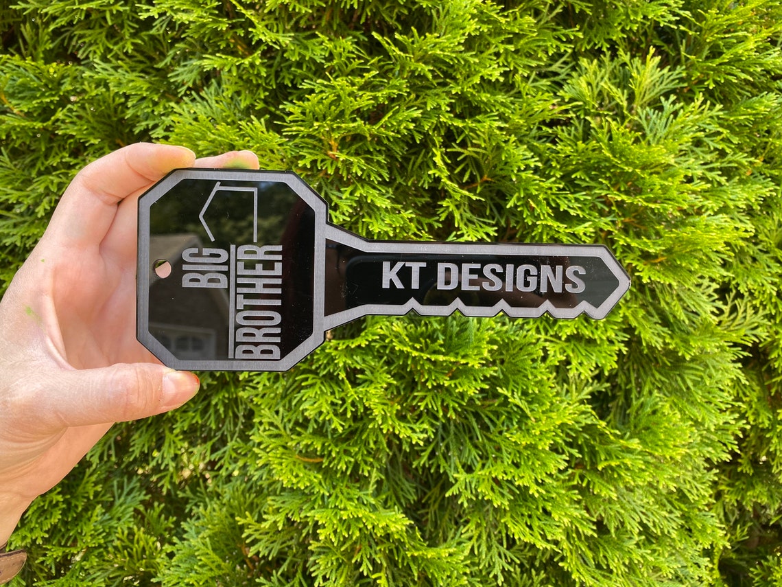 Personalized XL Big Brother Keys 3 COLORS - Etsy