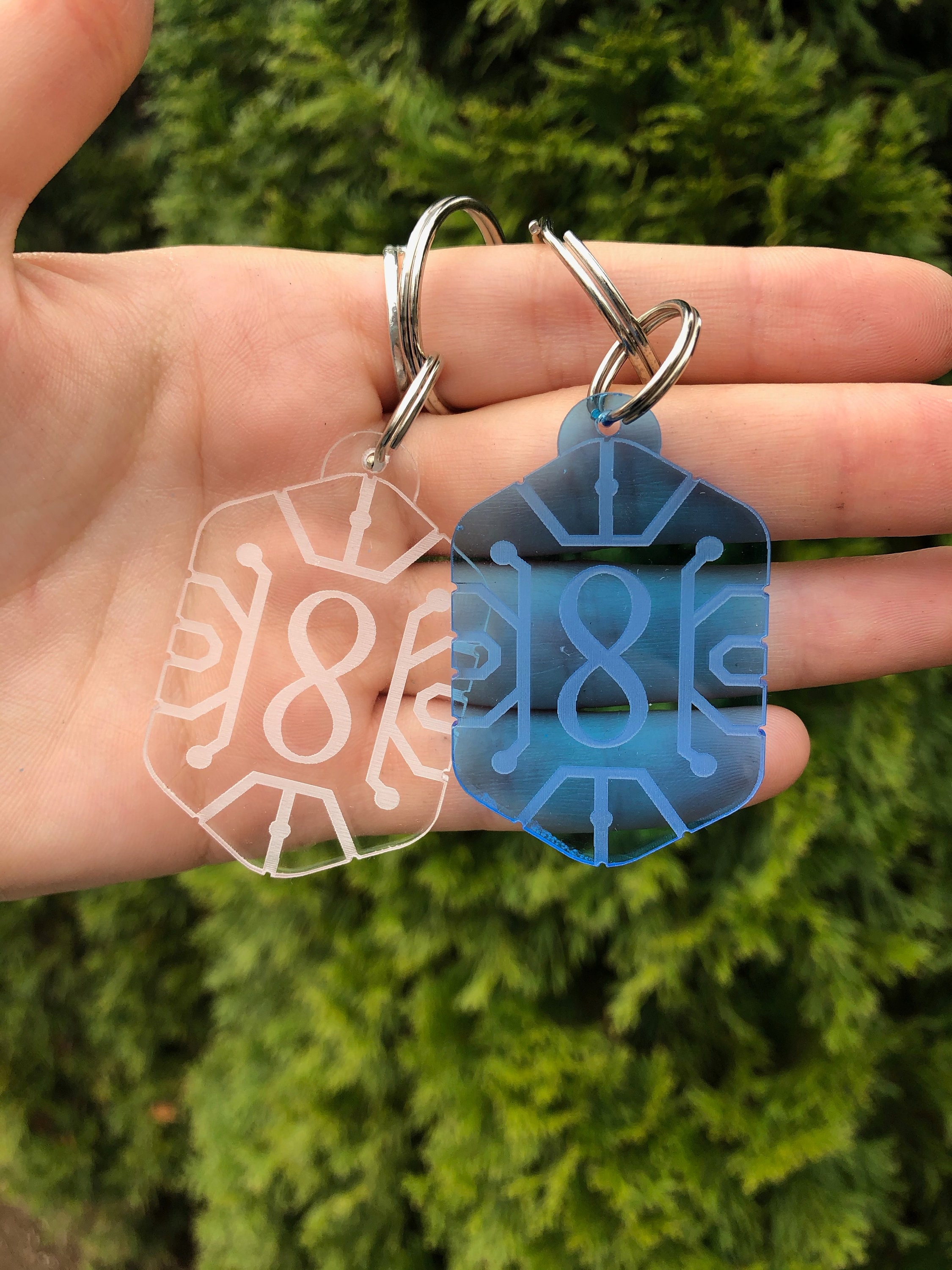 The Flame From the 100 Keychain - Etsy