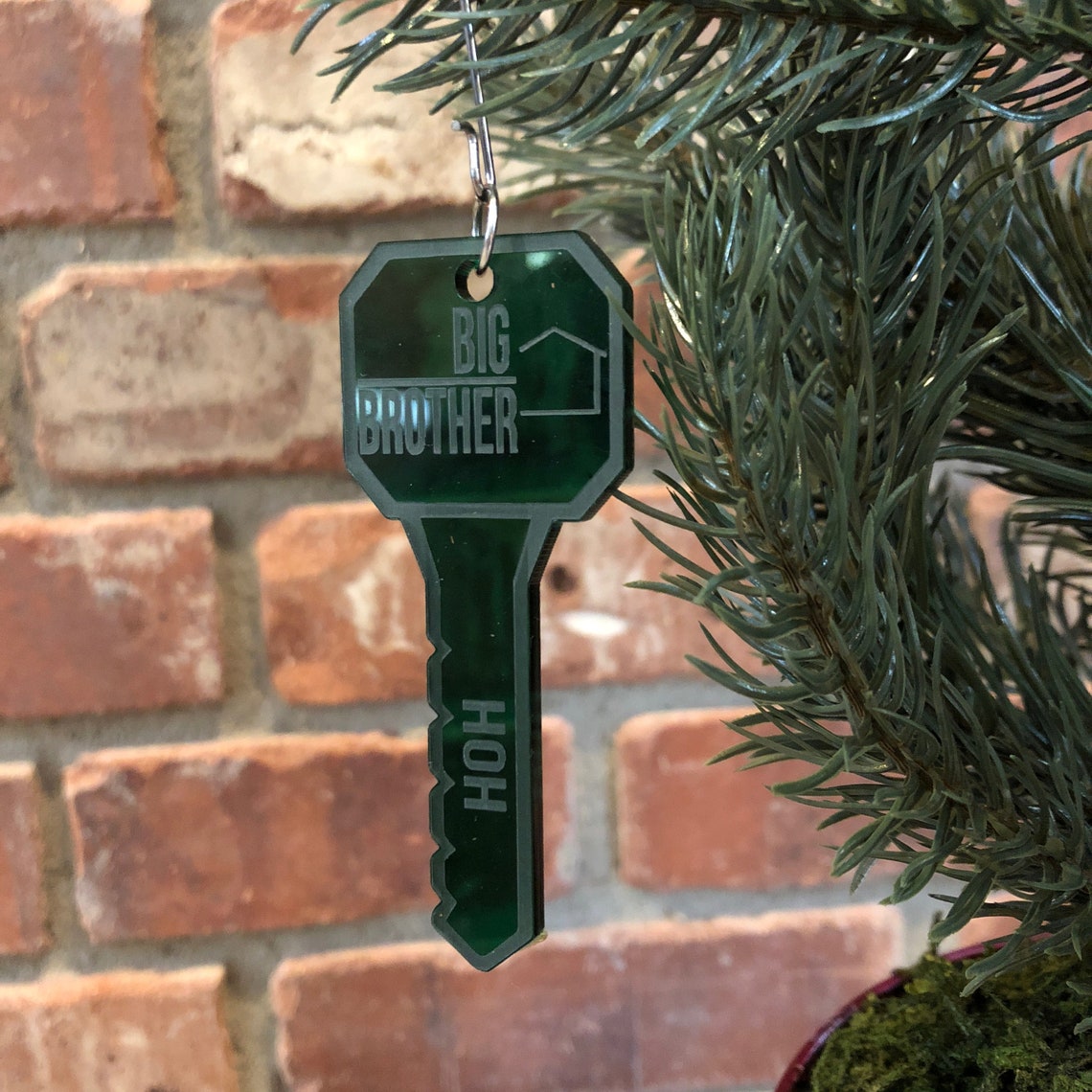 Holiday Big Brother Key Ornaments - Etsy