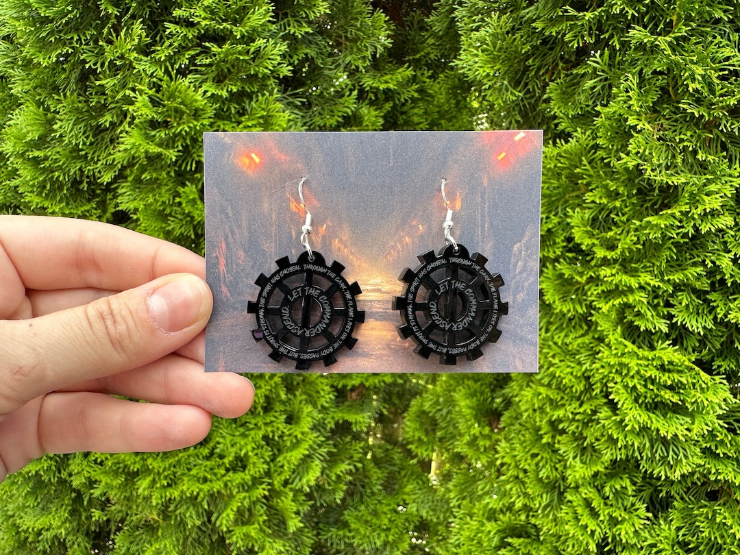 The 100 Heda Symbol Acrylic Earrings - Etsy