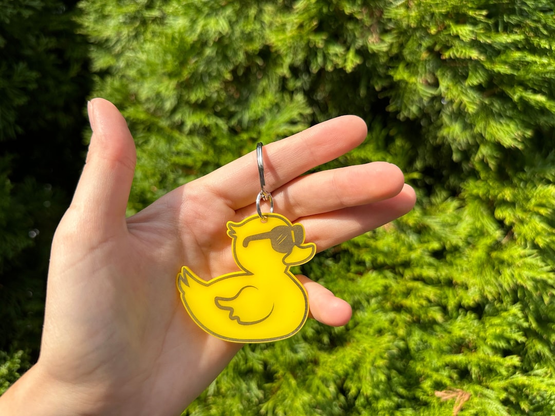 Big Brother Pool Duck Keychain - Etsy