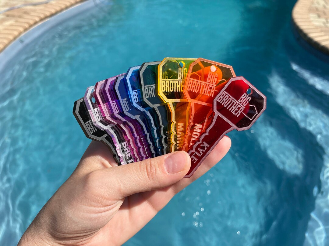 Personalized Big Brother Keys - SMALL - Etsy Canada