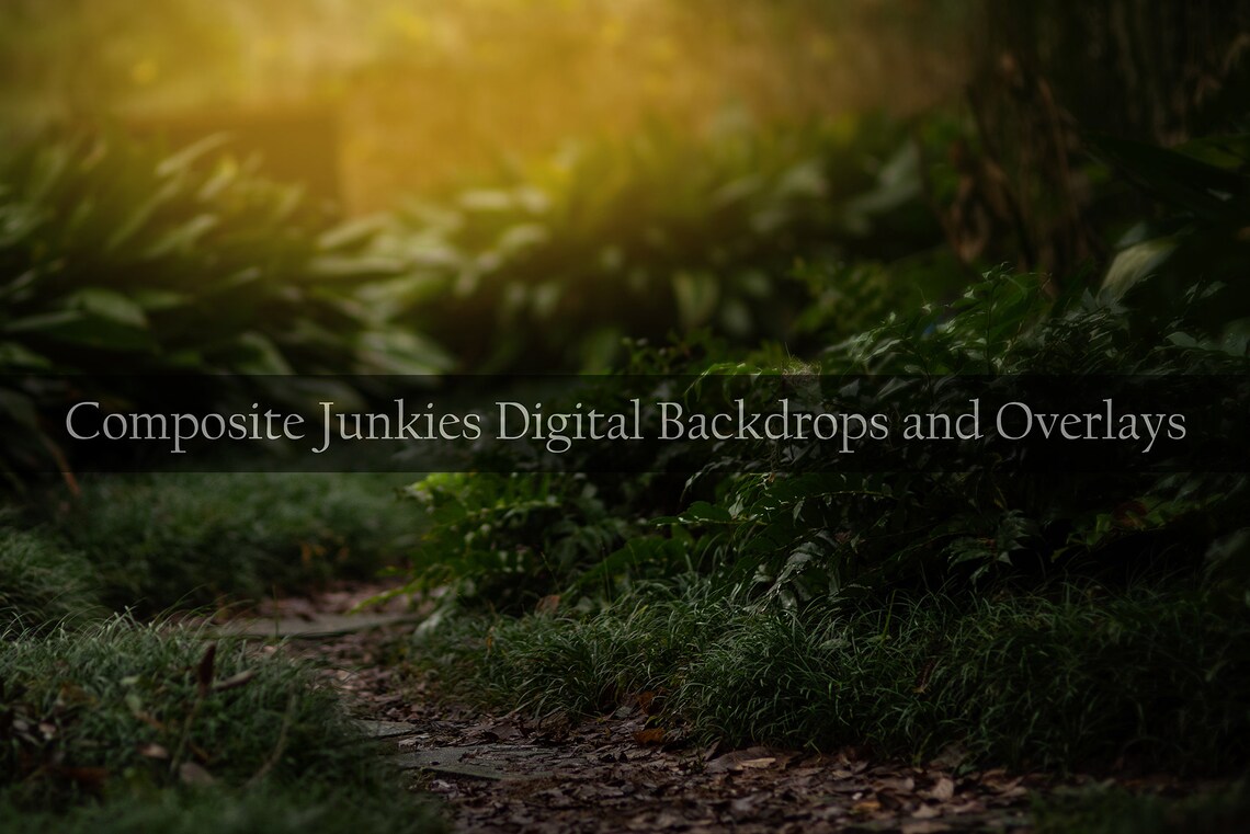 Spring Garden Digital Background Garden Digital Backdrop | Etsy