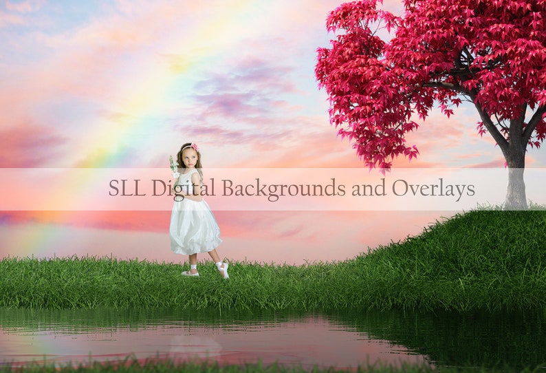 Spring Digital Backdrop Spring Digital Background Image | Etsy