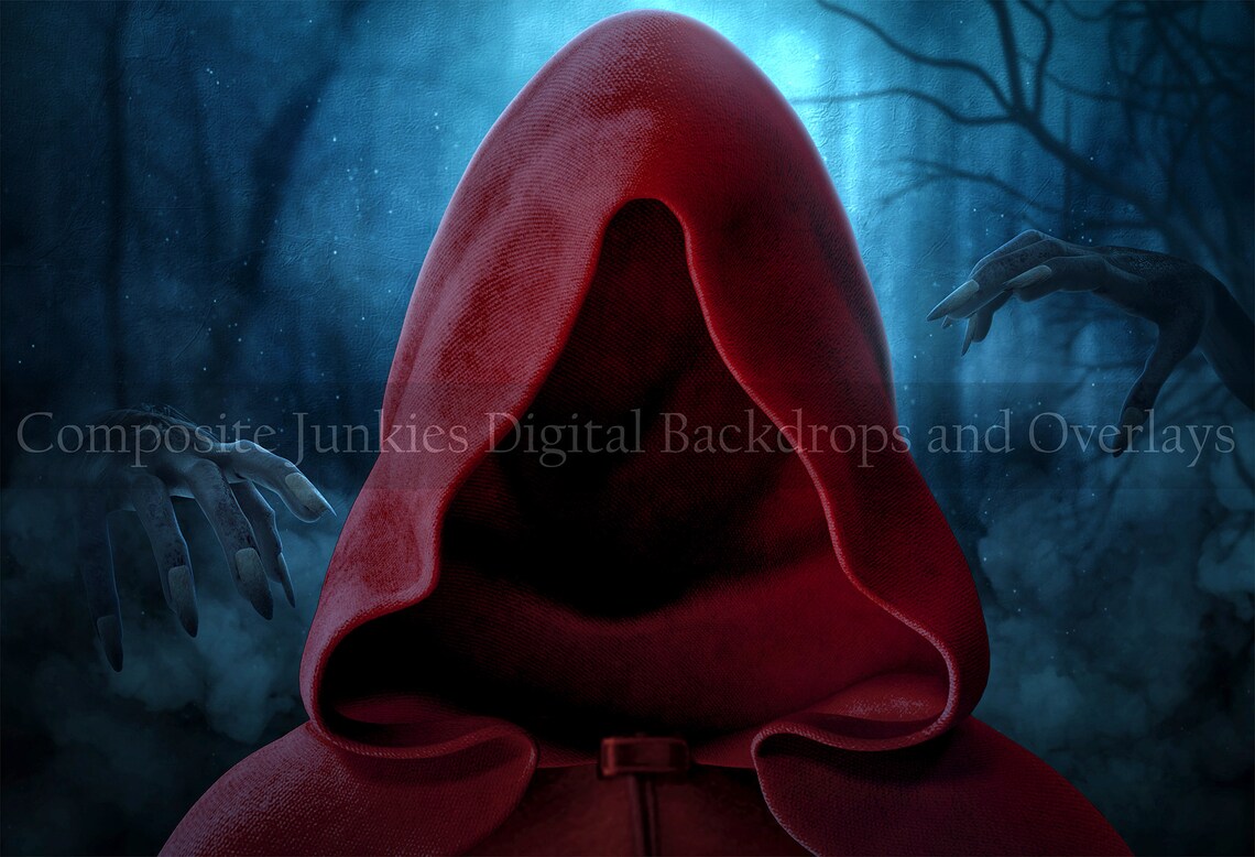 Midnight Wanderer Halloween Scary Digital Background Backdrop - Etsy