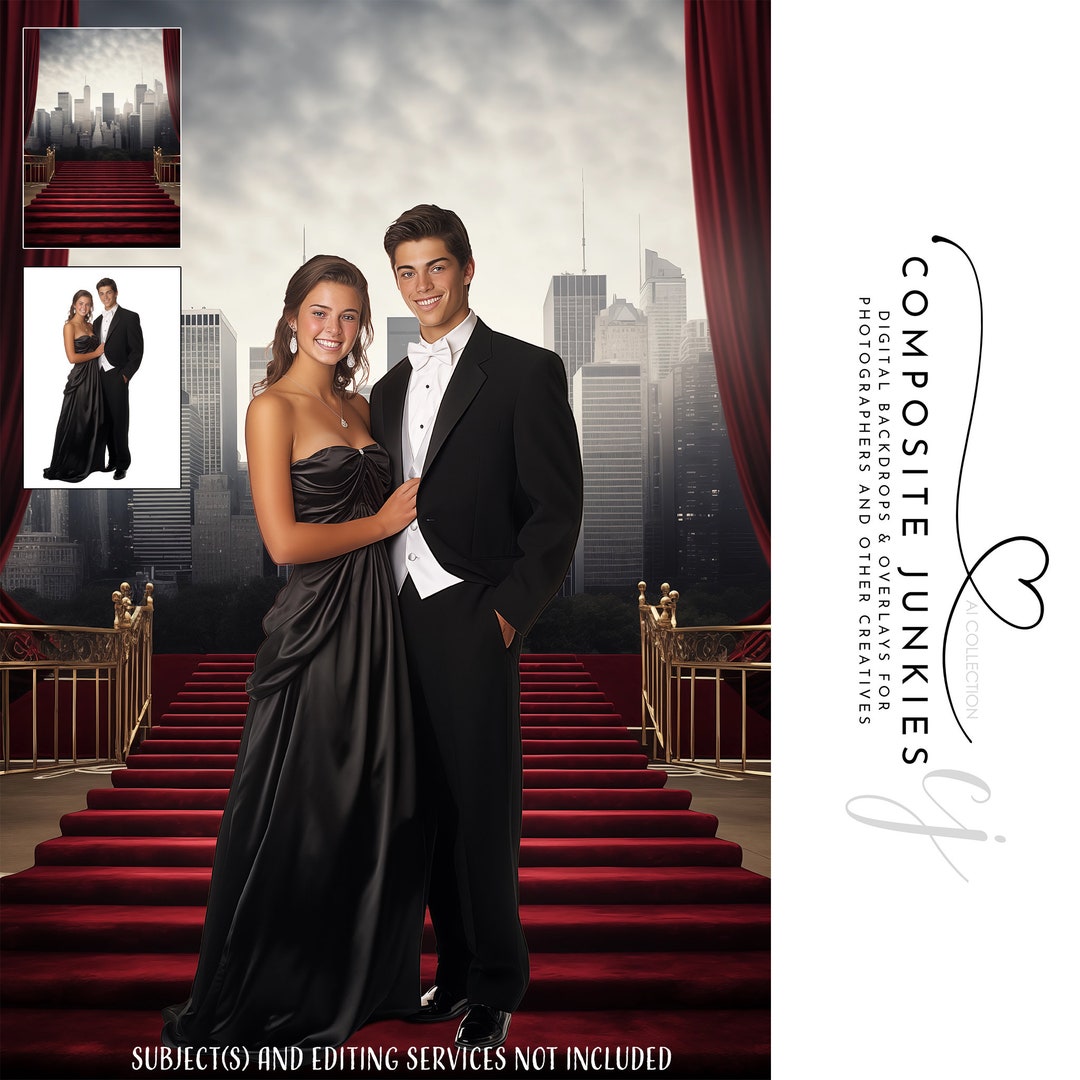 Prom Digital Photography Background, Formal Dance Backdrop for Photo ...