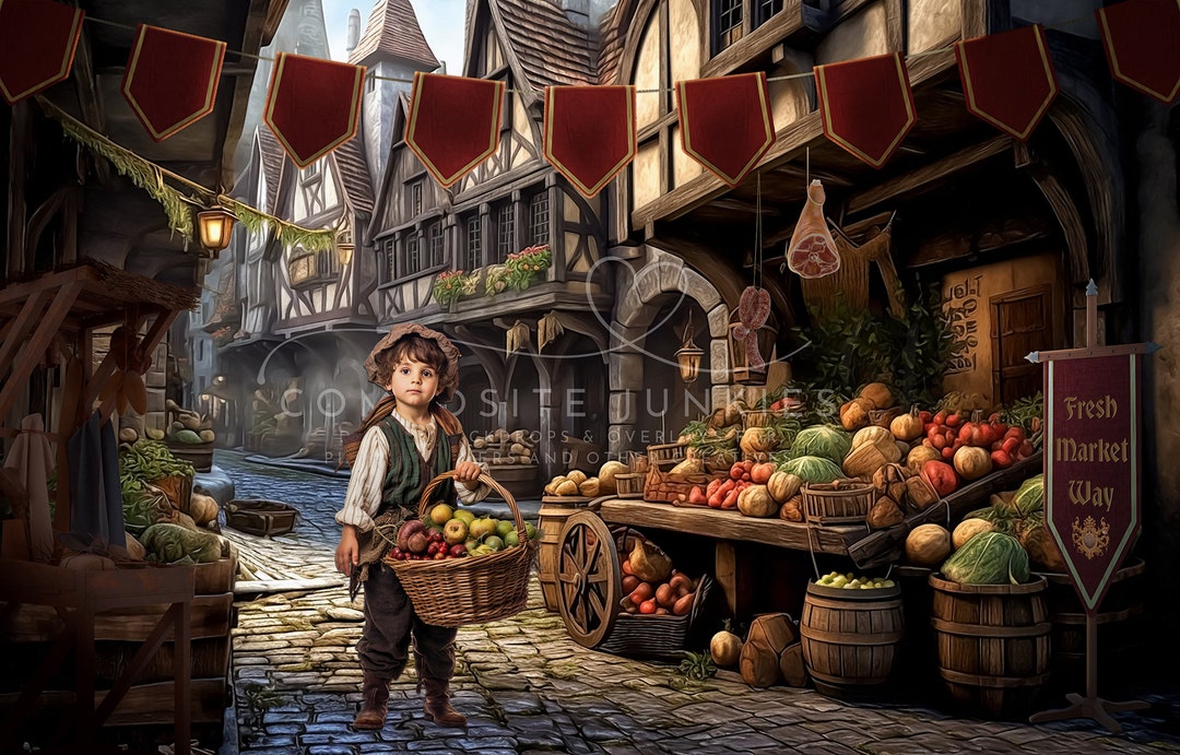 Fantasy Digital Backdrop for Photography / Medieval and Fairy Tale ...