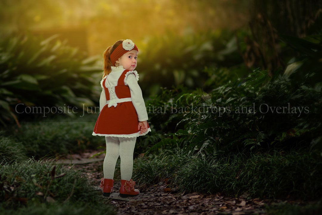 Spring Garden Digital Background | Garden Digital Backdrop | Garden ...