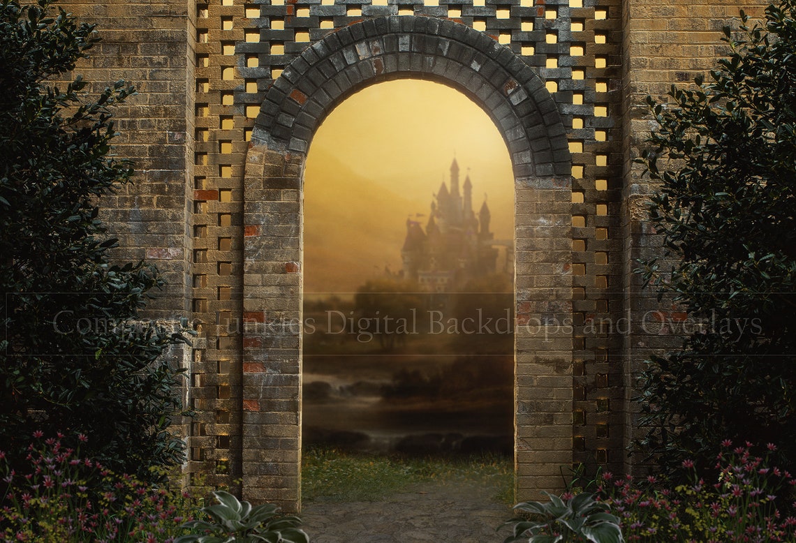 Castle Digital Background Fairy Tale Composite Backdrop - Etsy