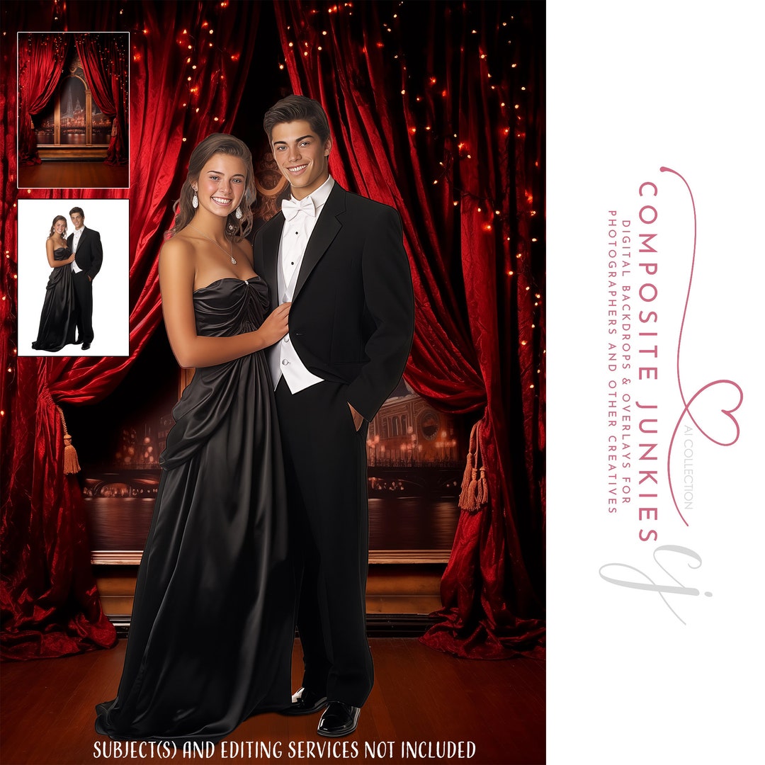 Formal Dance Backdrop for Photo Manipulations, Prom Digital Photography ...