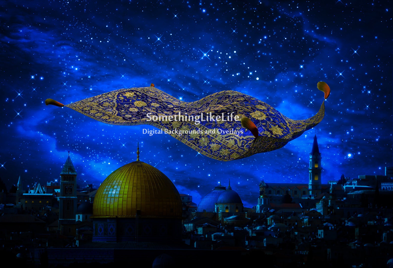 Flying Carpet Digital Background Aladdin Inspired PREMIUM | Etsy