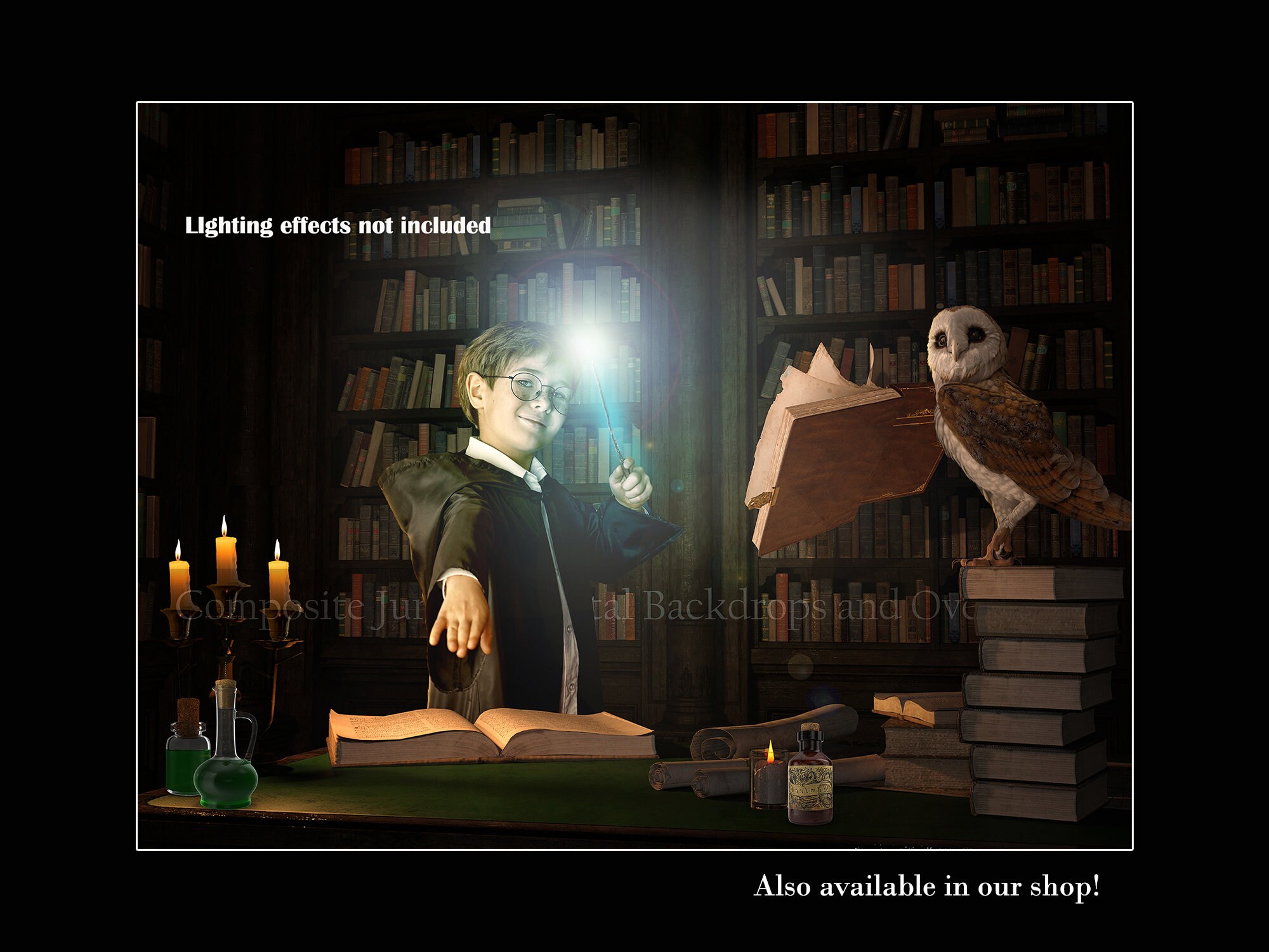 Wizard Magic Train Station Digital Background, School of Wizards Train ...