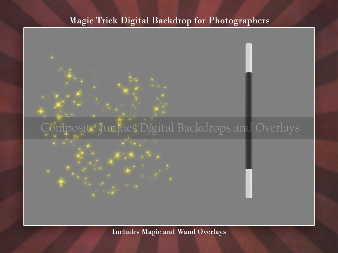 Magic Stage Digital Backdrop Background for Composite Photos - Etsy