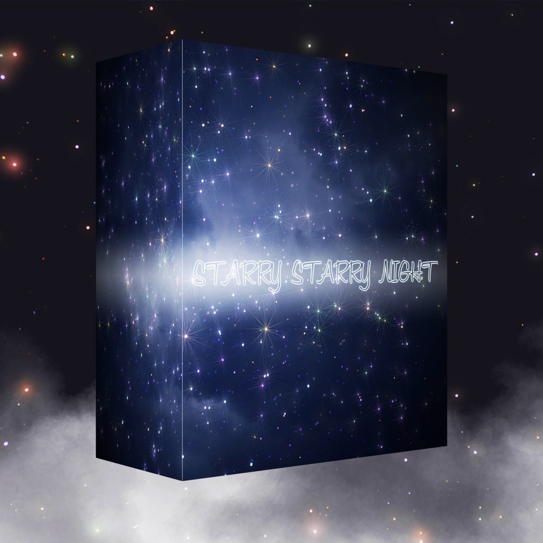 Starry Night Overlays Night Sky Overlays - Etsy