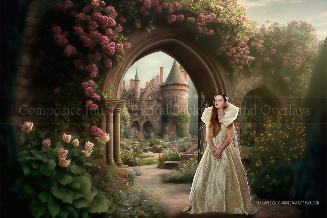 Castle Digital Background | Fairy Tale Composite Backdrop | Composite ...