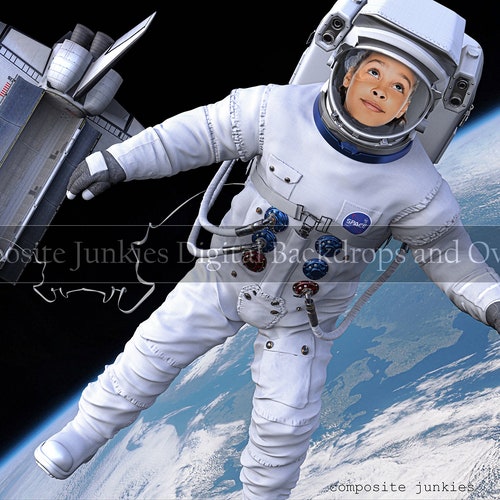 Outer Space Digital Background - Etsy