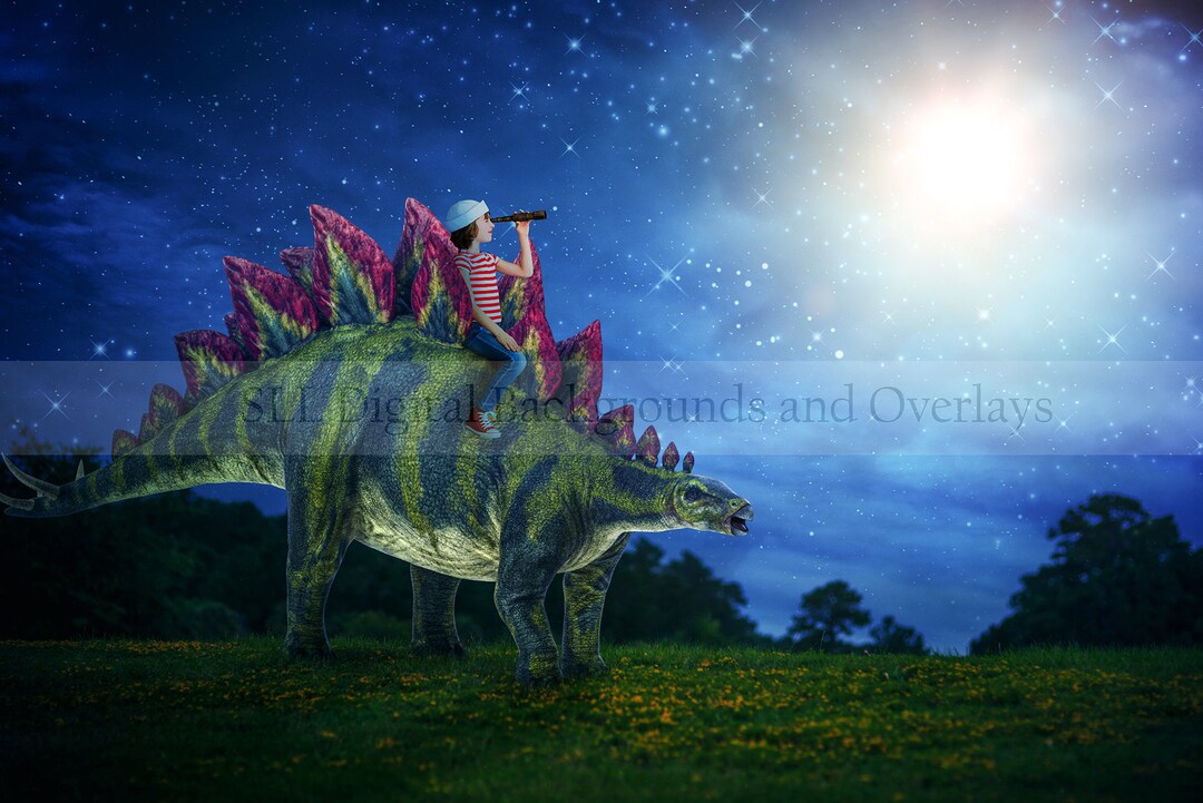 Dinosaur Digital Backdrop Background | Dino | Prehistoric {PREMIUM} - Etsy