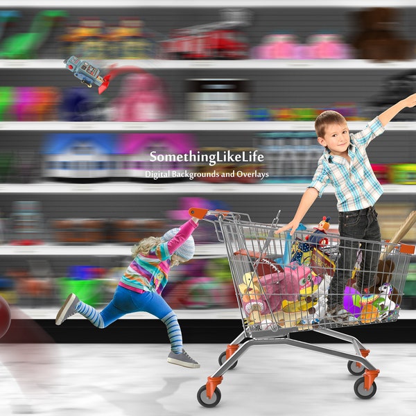 Toy Shop Digital Backgrounds - Etsy