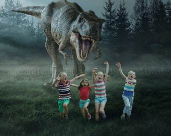 Dinosaur Chase - Etsy