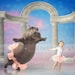 Hippo Dancing in Tutu Digital Background for Composite Imagery ...
